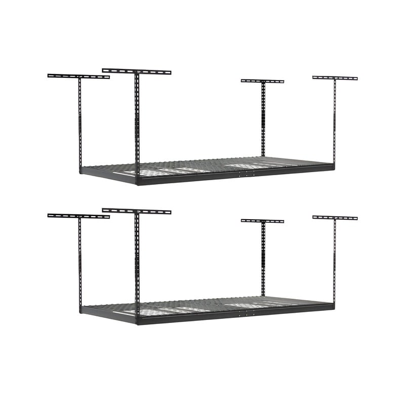 SafeRacks 4x8 Overhead Garage Storage Rack (2 Pack) — The Garage Gizmo
